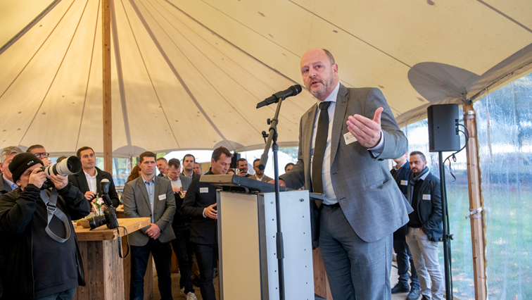 Pose de la Première Pierre de l’écoquartier Rives Ardentes à Liège